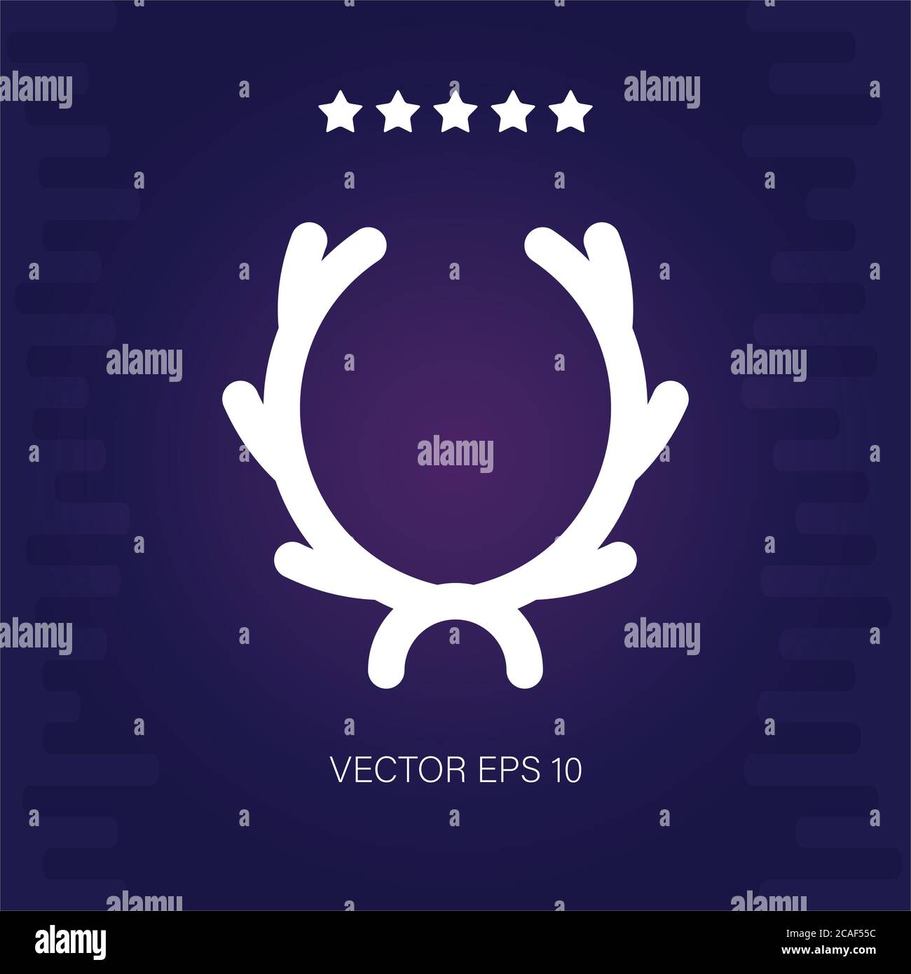 laurel vector icon modern illustration Stock Vector Image & Art - Alamy