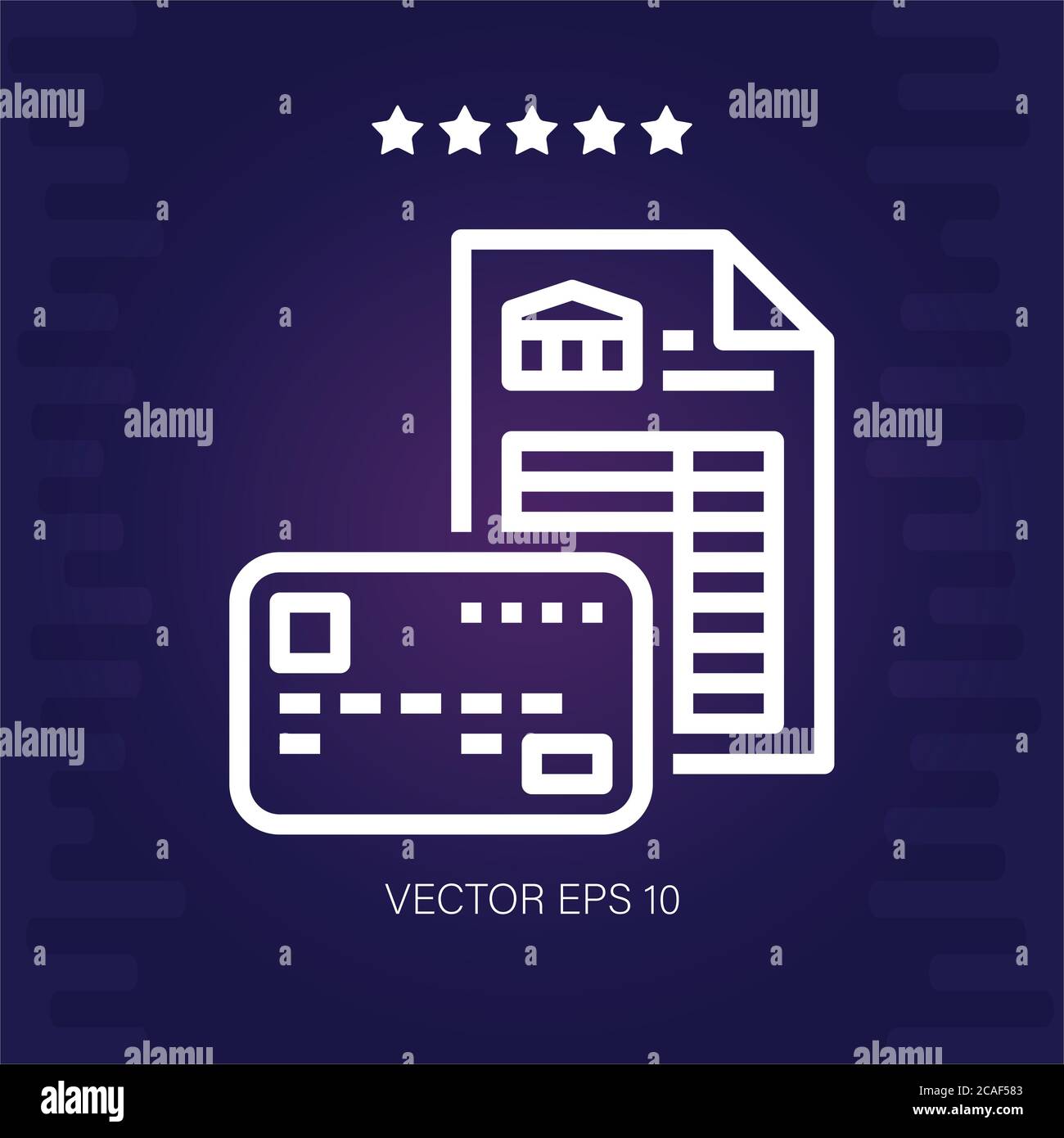 documents vector icon modern illustration Stock Vector Image & Art - Alamy