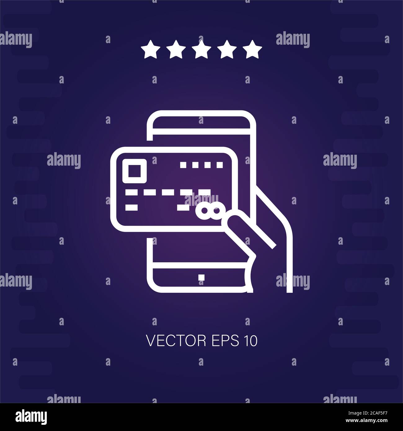 mobile payment vector icon modern illustration Stock Vector Image & Art ...