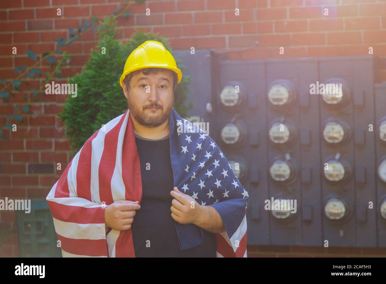 Patriotic labor hi-res stock photography and images - Alamy