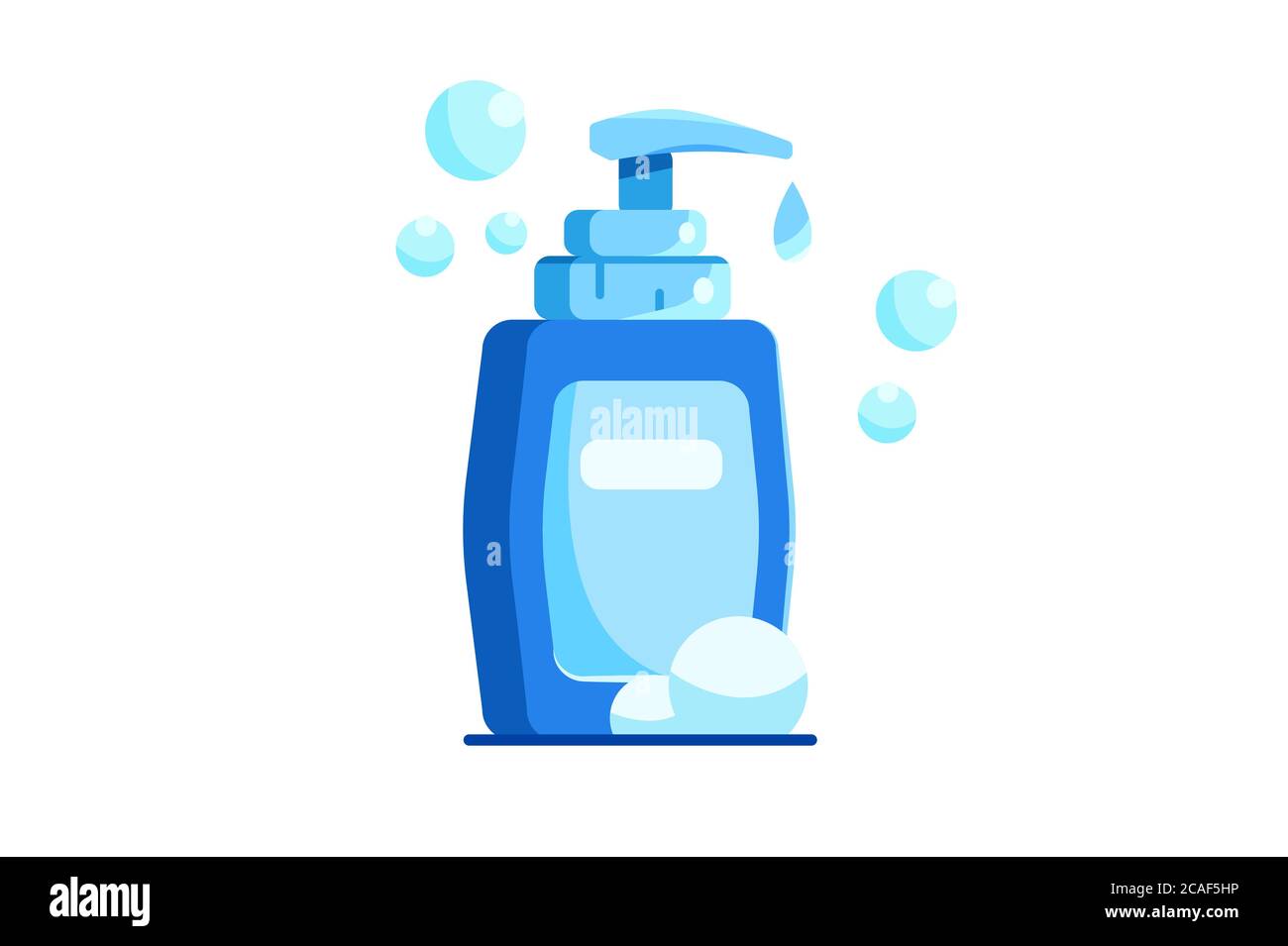 Bath foam bubbles isolated Stock Vector Images - Alamy