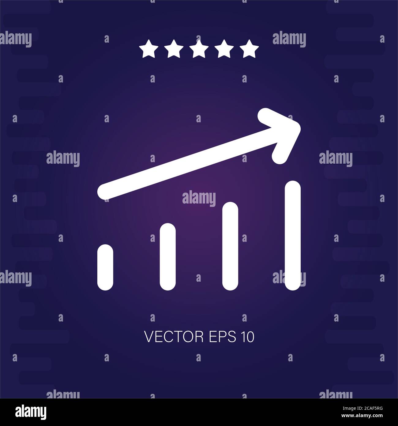 increase vector icon modern illustration Stock Vector Image & Art - Alamy