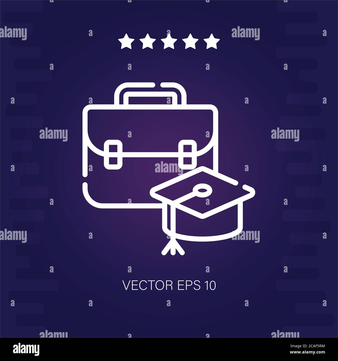 internship vector icon modern illustration Stock Vector Image & Art - Alamy