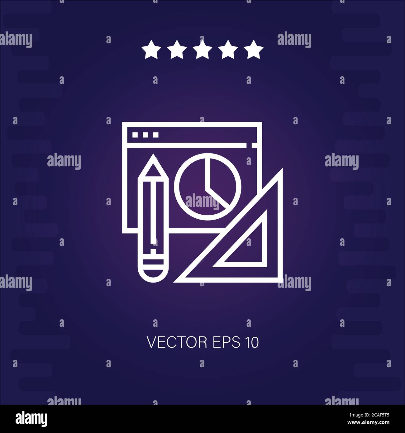 analytics vector icon modern illustration Stock Vector Image & Art - Alamy