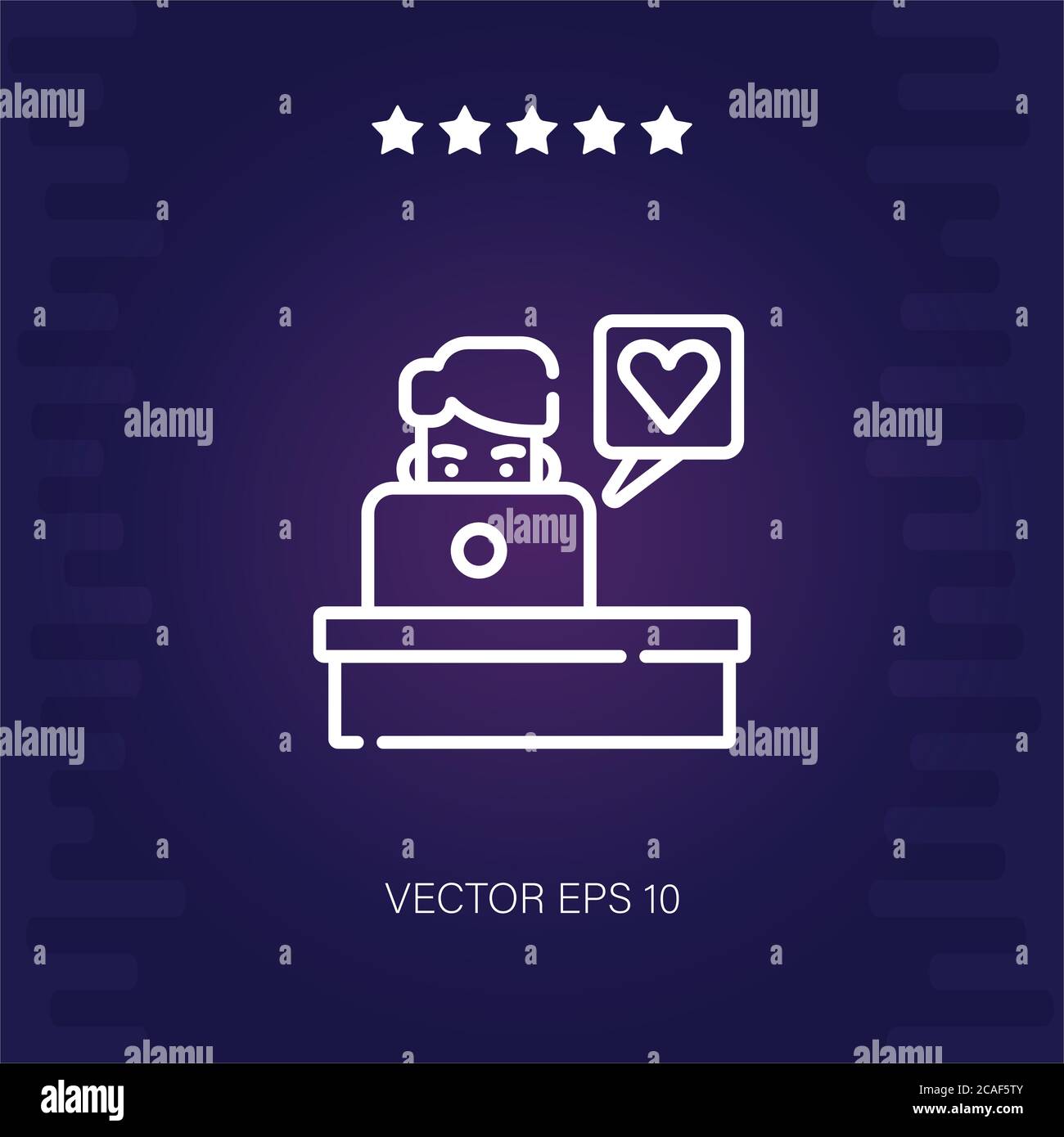 hard work vector icon modern illustration Stock Vector Image & Art - Alamy