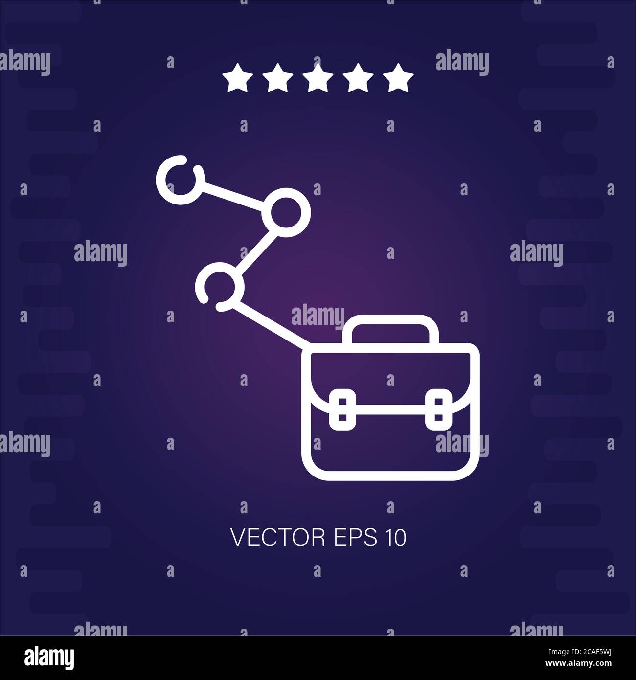 career path vector icon modern illustration Stock Vector Image & Art ...