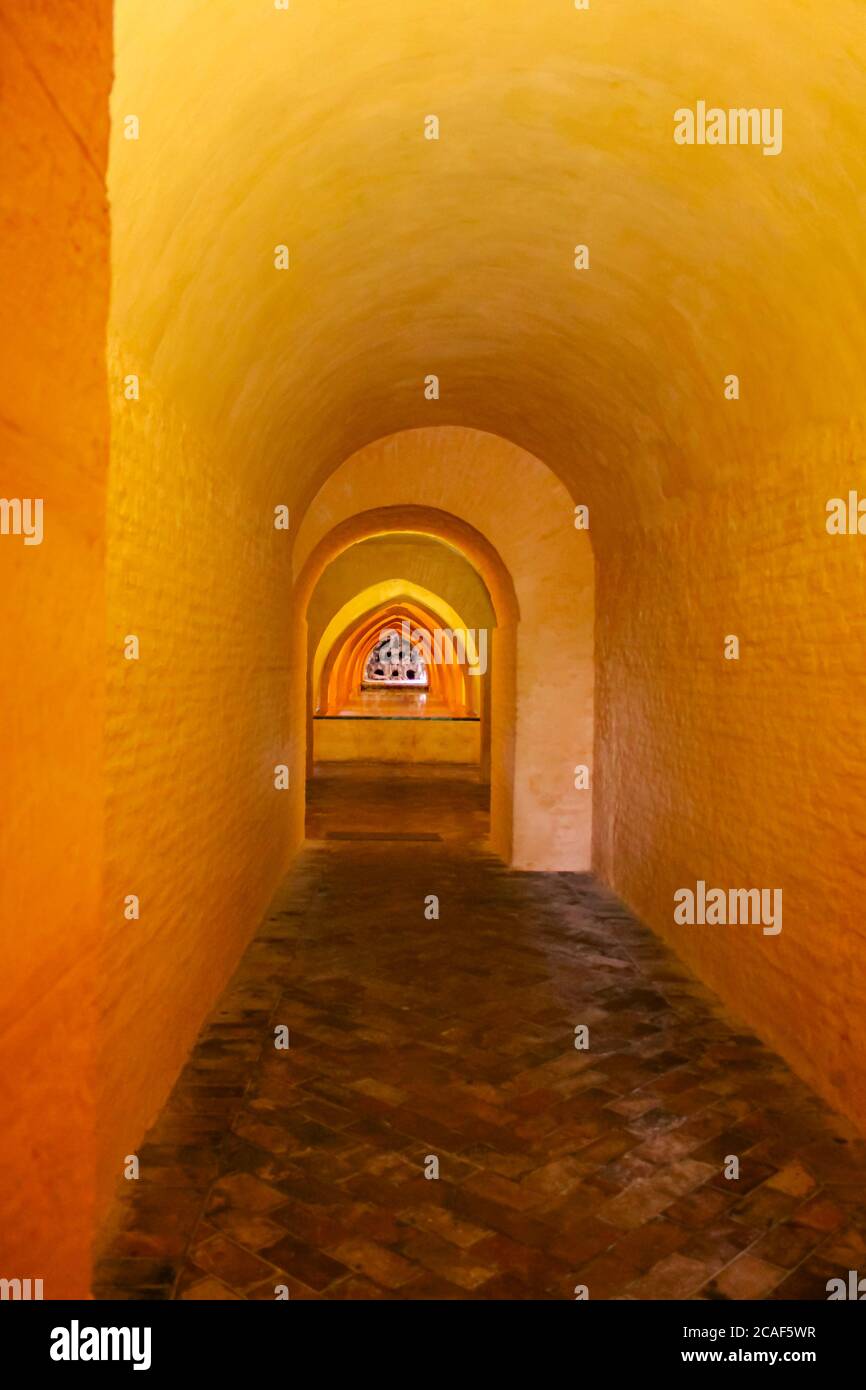 The Baths of Lady Maria de Padilla are rainwater tanks beneath the ...