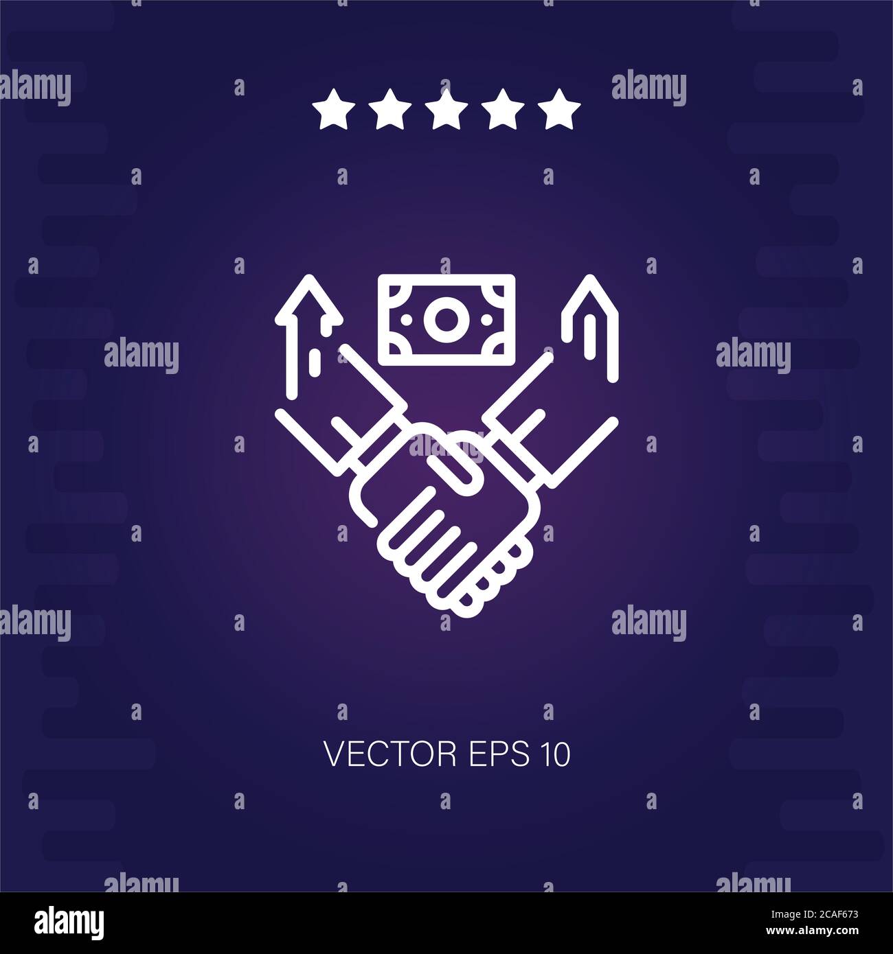 agreement vector icon modern illustration Stock Vector Image & Art - Alamy