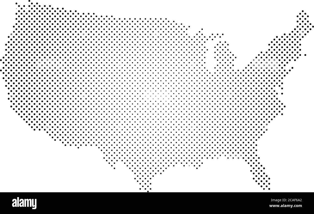 Stylized map united states hi-res stock photography and images - Alamy