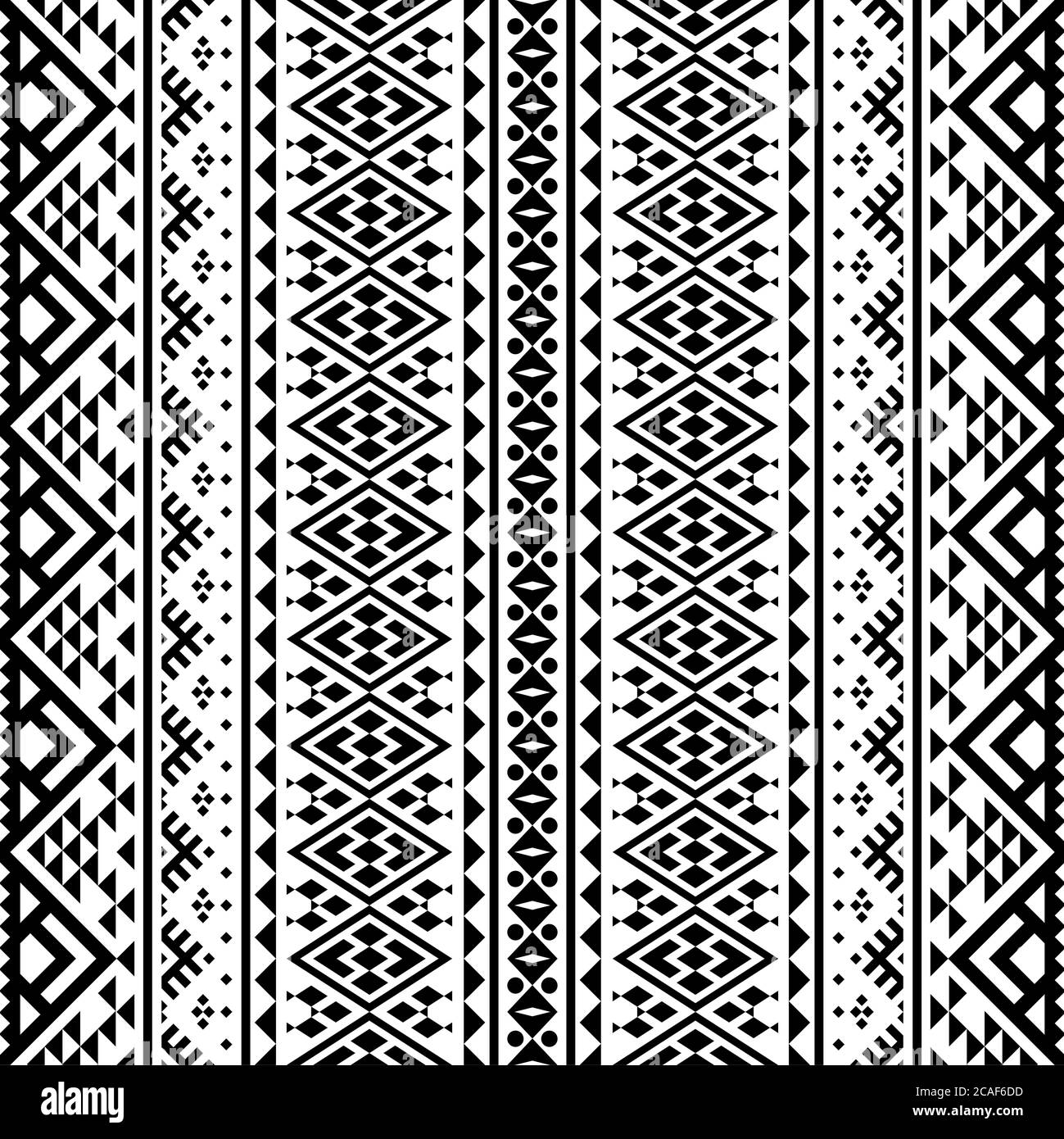 Traditional tribal ethnic pattern texture design vector Stock Photo - Alamy