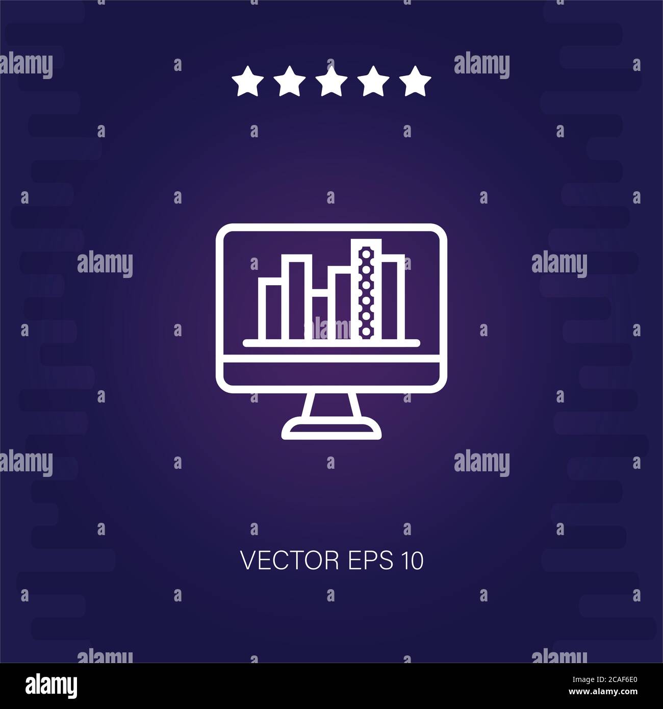 analytics vector icon modern illustration Stock Vector Image & Art - Alamy