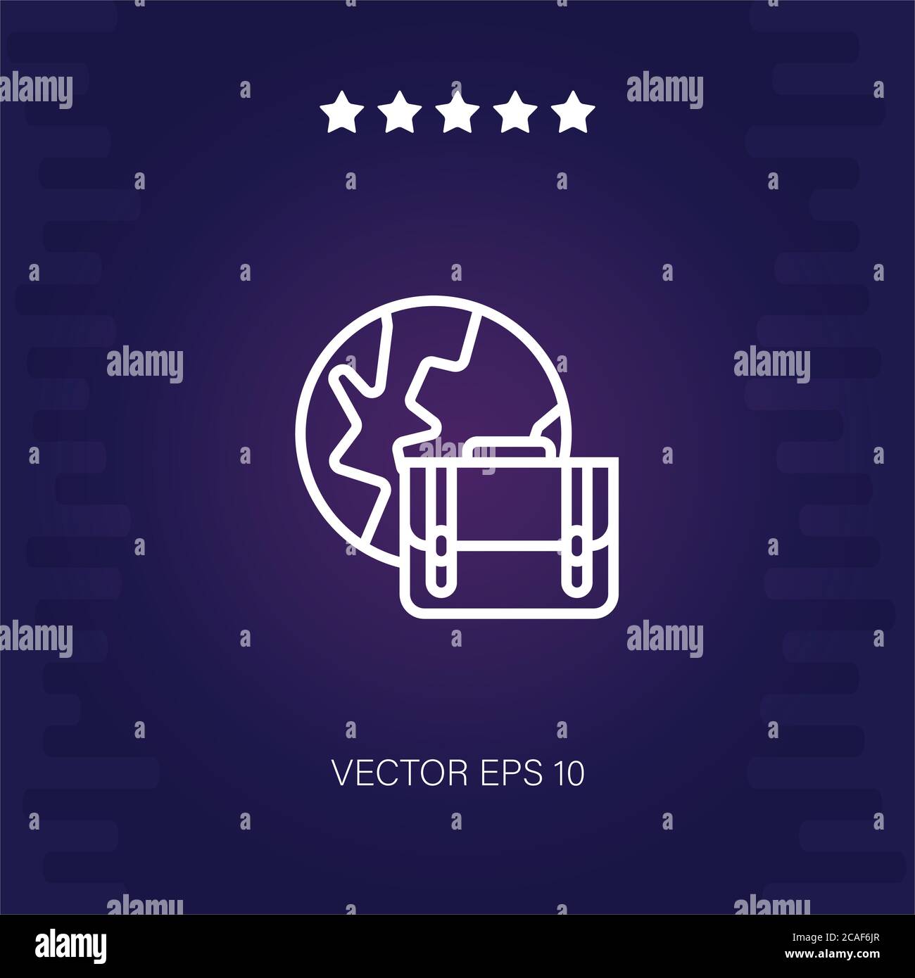 global vector icon modern illustration Stock Vector Image & Art - Alamy