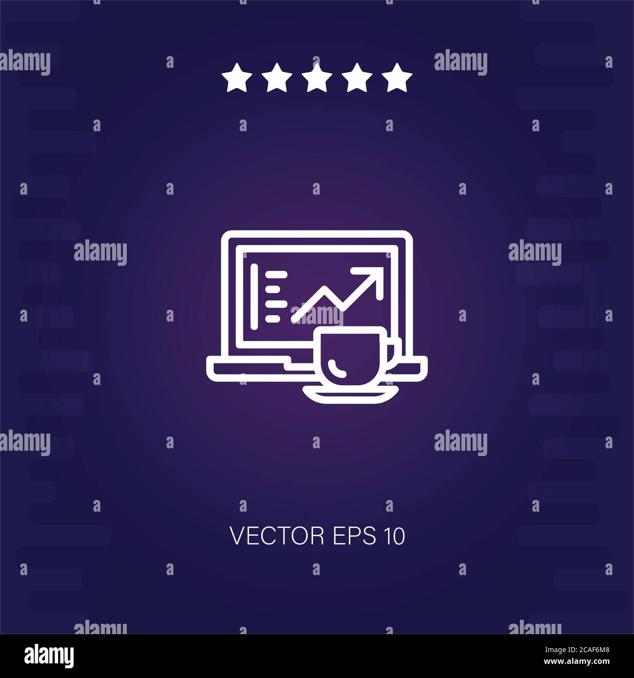 analytics vector icon modern illustration Stock Vector Image & Art - Alamy