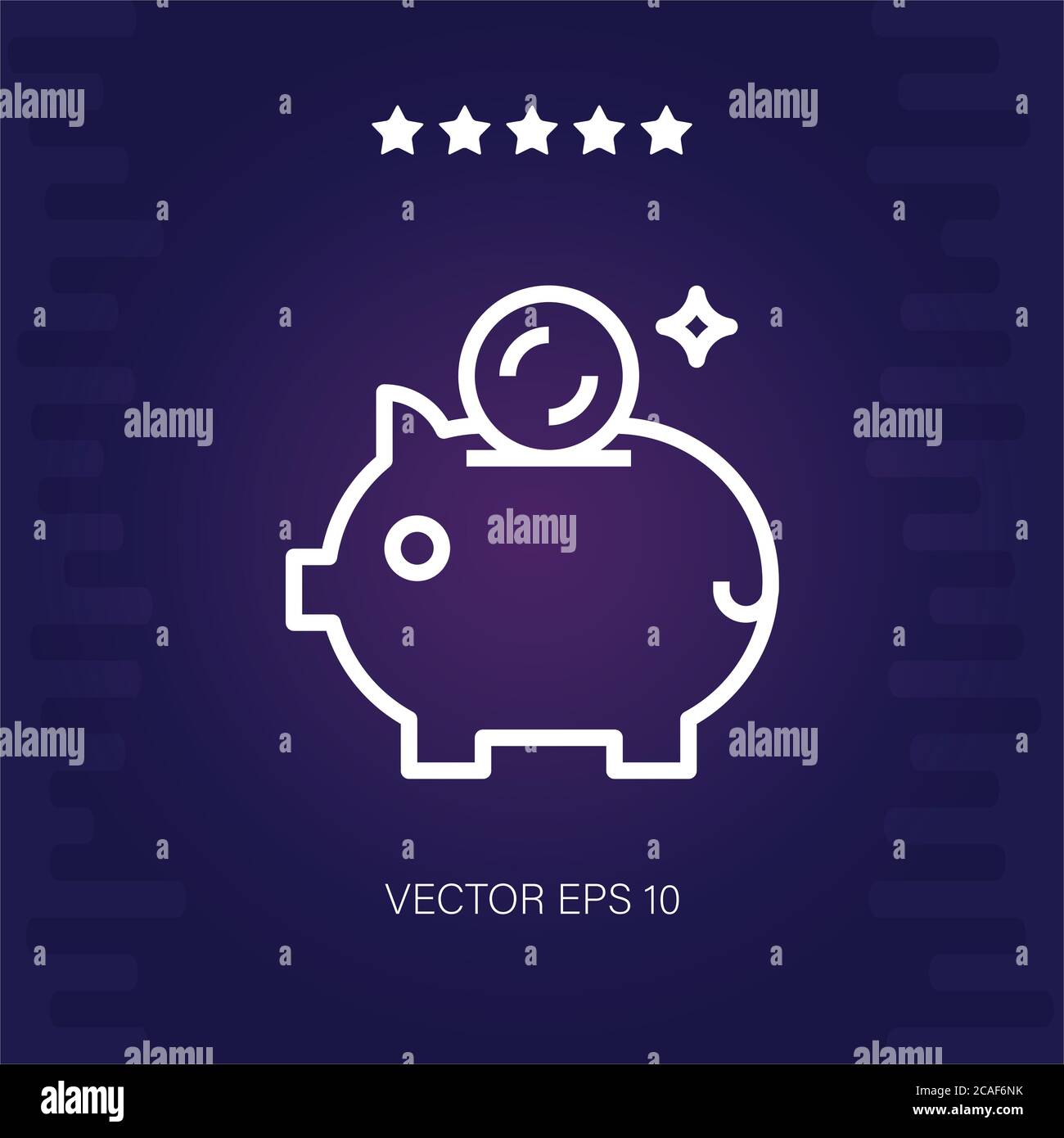 savings vector icon modern illustration Stock Vector Image & Art - Alamy