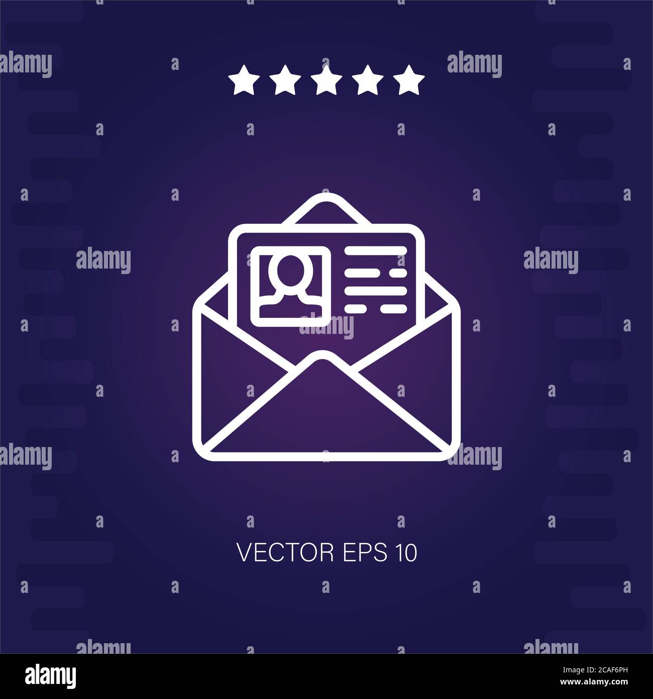 curriculum vector icon modern illustration Stock Vector Image & Art - Alamy