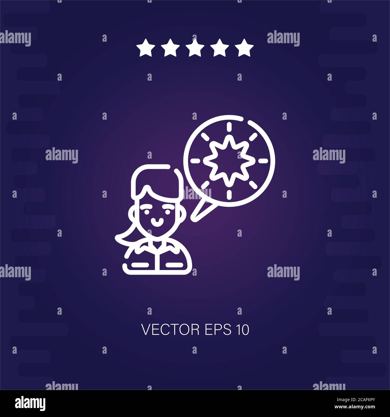 experience vector icon modern illustration Stock Vector Image & Art - Alamy