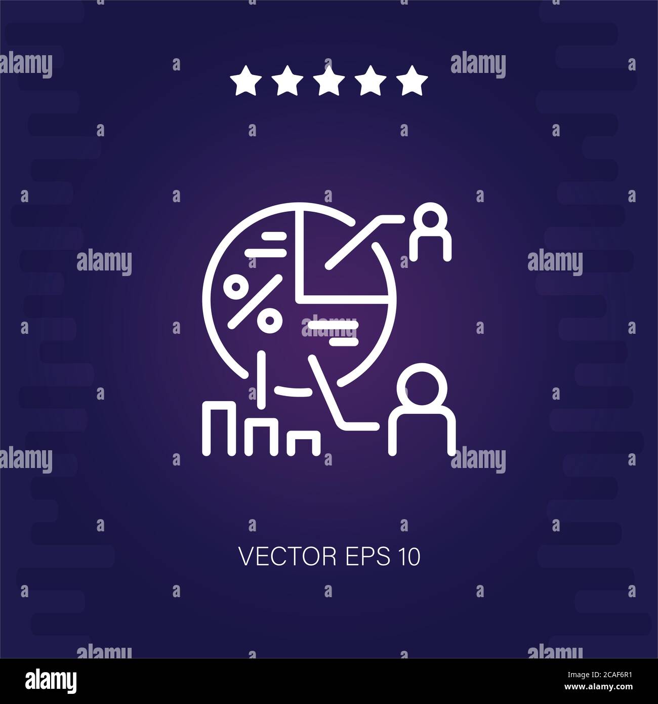 graph vector icon modern illustration Stock Vector Image & Art - Alamy