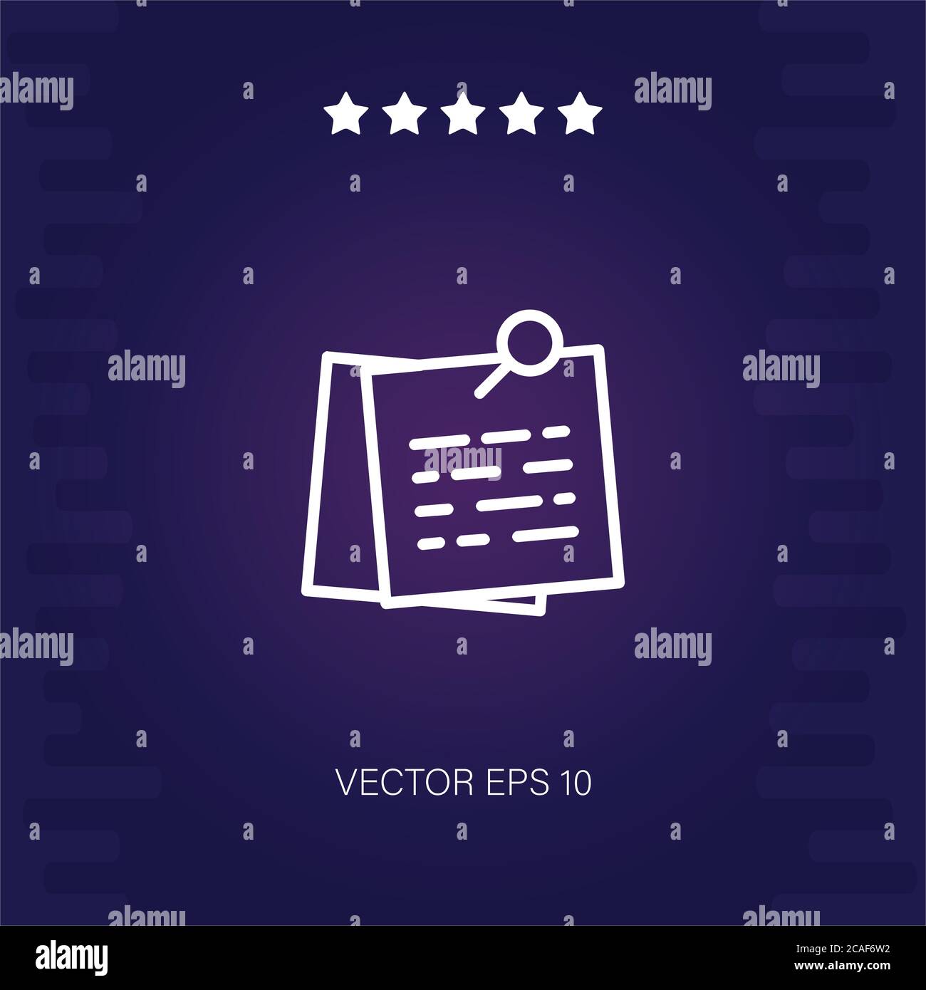 notes vector icon modern illustration Stock Vector Image & Art - Alamy