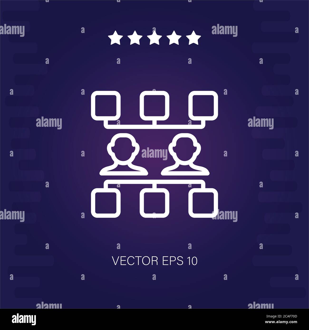 workflow vector icon modern illustration Stock Vector Image & Art - Alamy