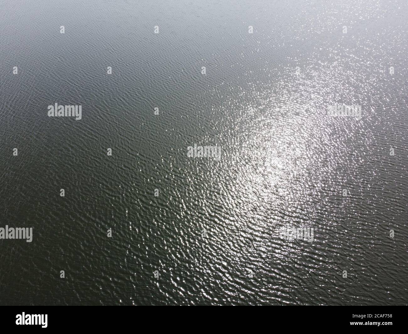 water surface from above, aerial photo Stock Photo - Alamy