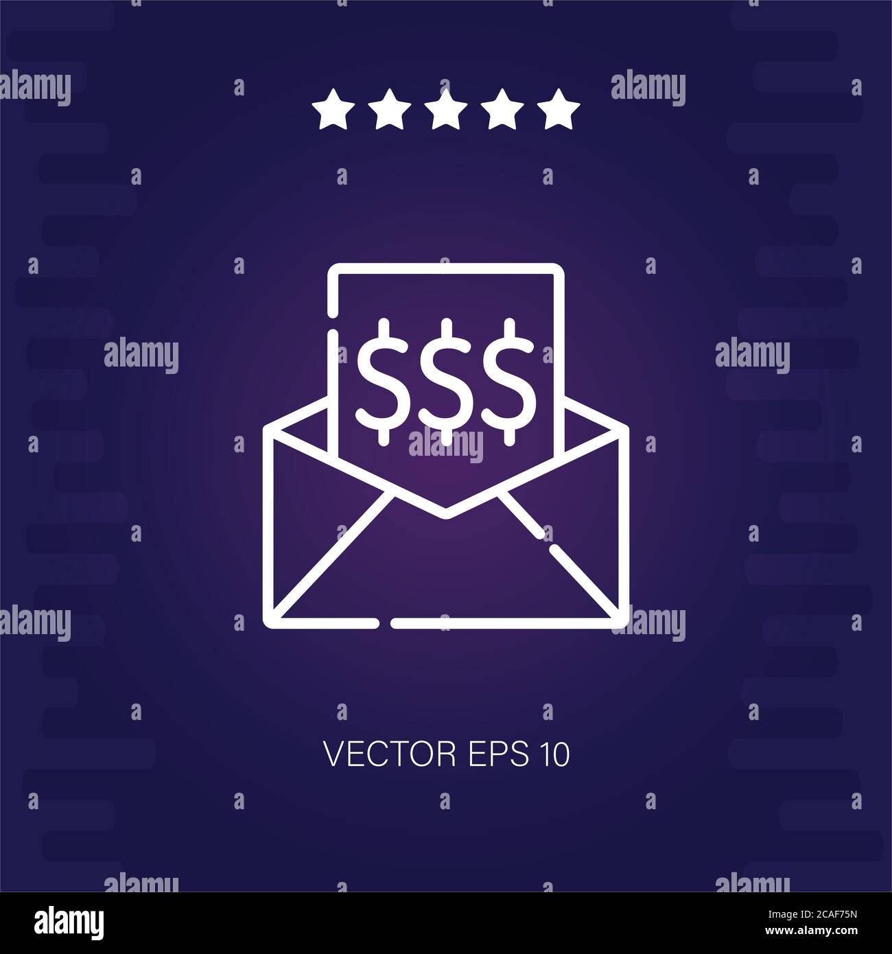 salary vector icon modern illustration Stock Vector Image & Art - Alamy