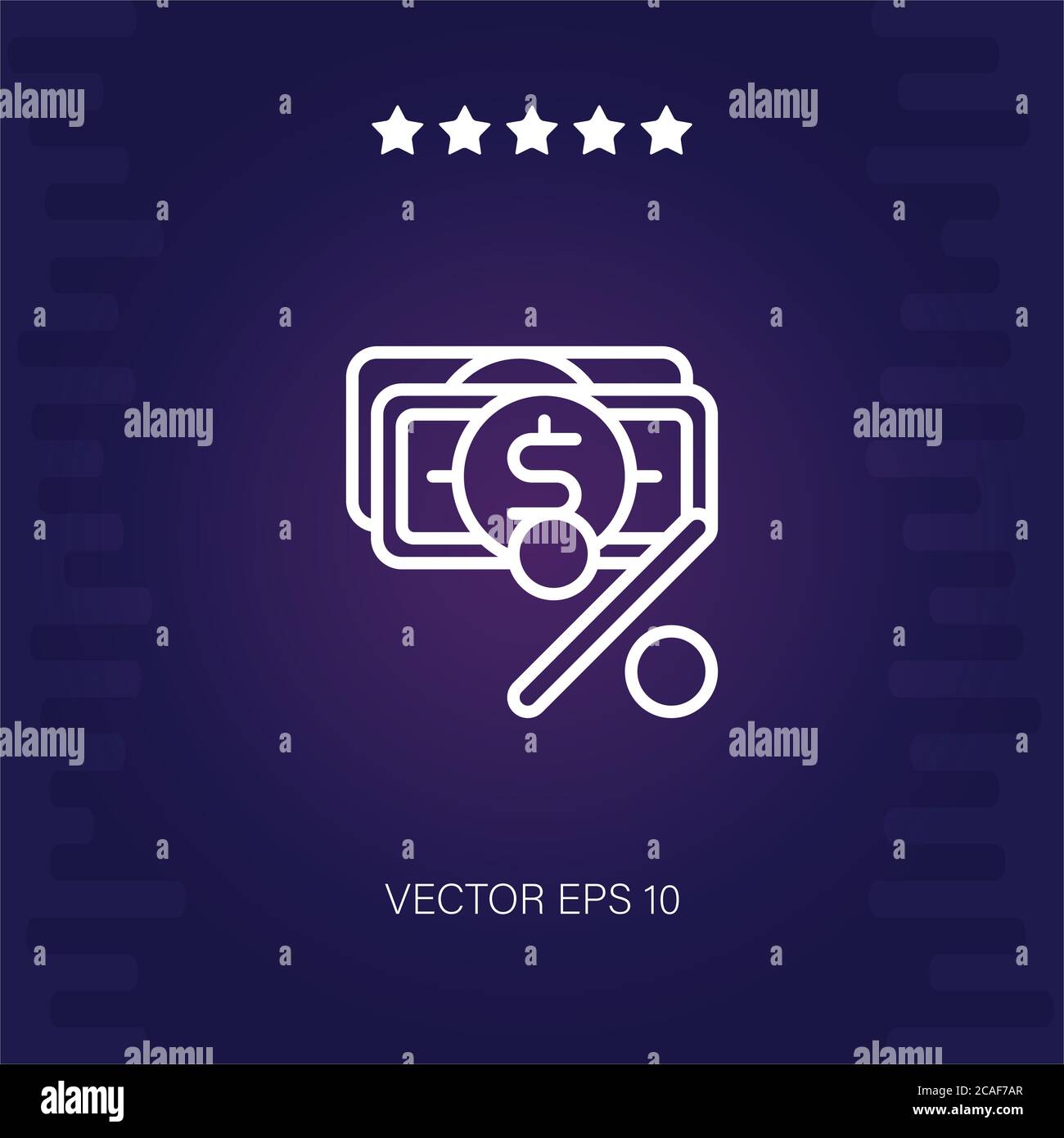 percentage vector icon modern illustration Stock Vector Image & Art - Alamy