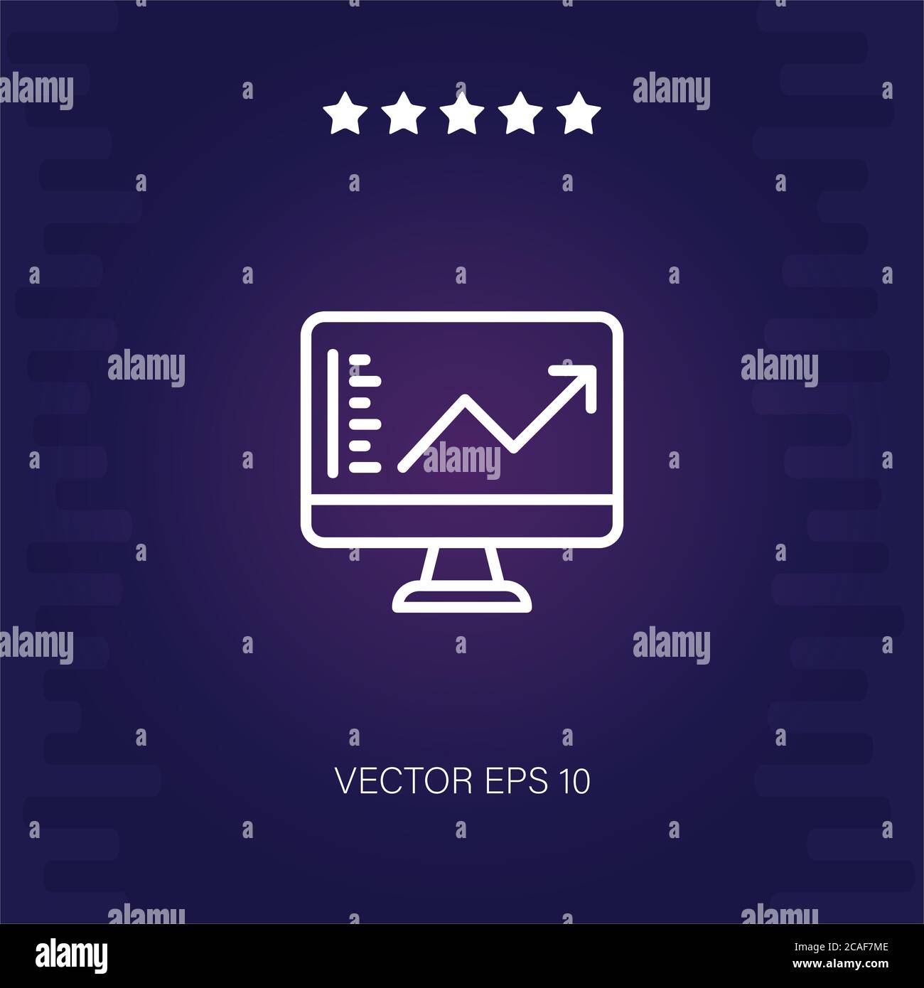 analytics vector icon modern illustration Stock Vector Image & Art - Alamy