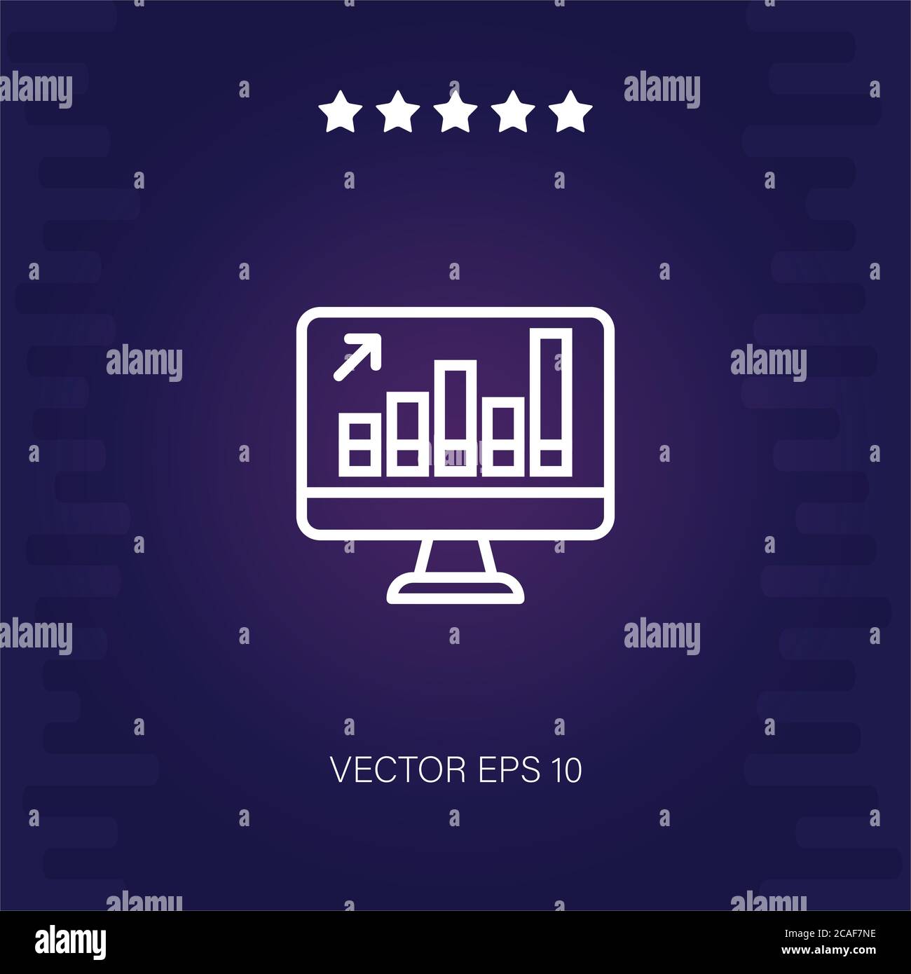 analytics vector icon modern illustration Stock Vector Image & Art - Alamy