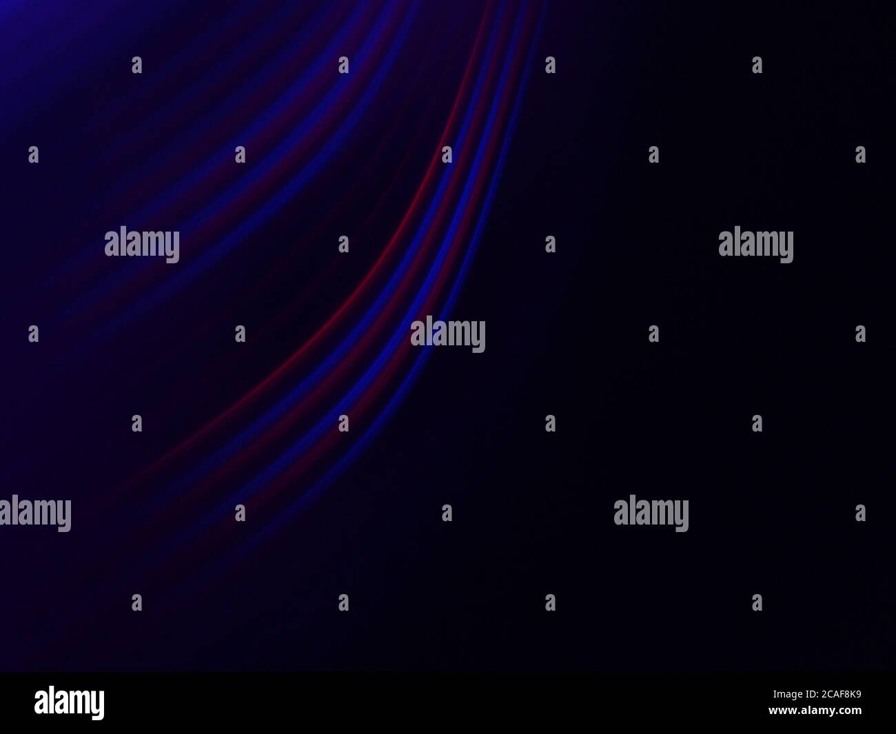 Illustration of bright threads, sliding and bending forms, with high ...