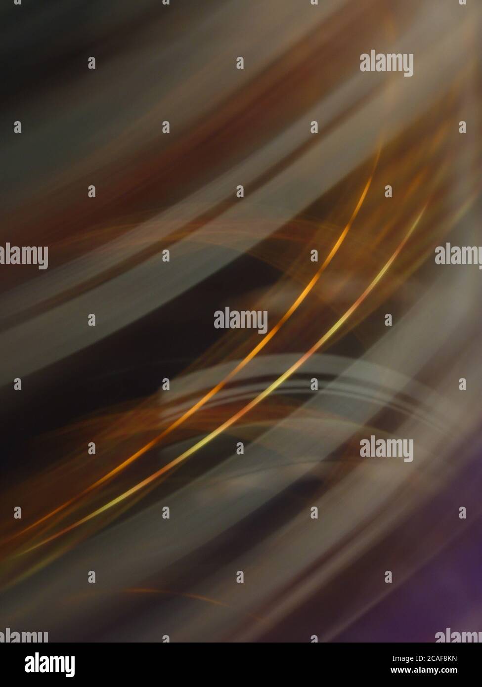 Illustration of bright threads, sliding and bending forms, with high ...