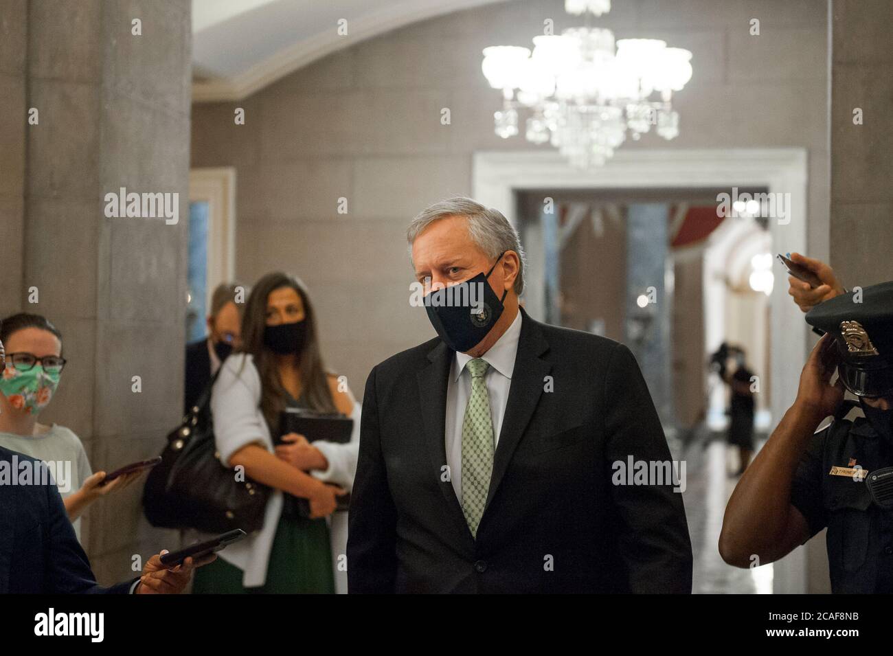 Mark Meadows, Assistant to the President and Chief of Staff, arrives ...
