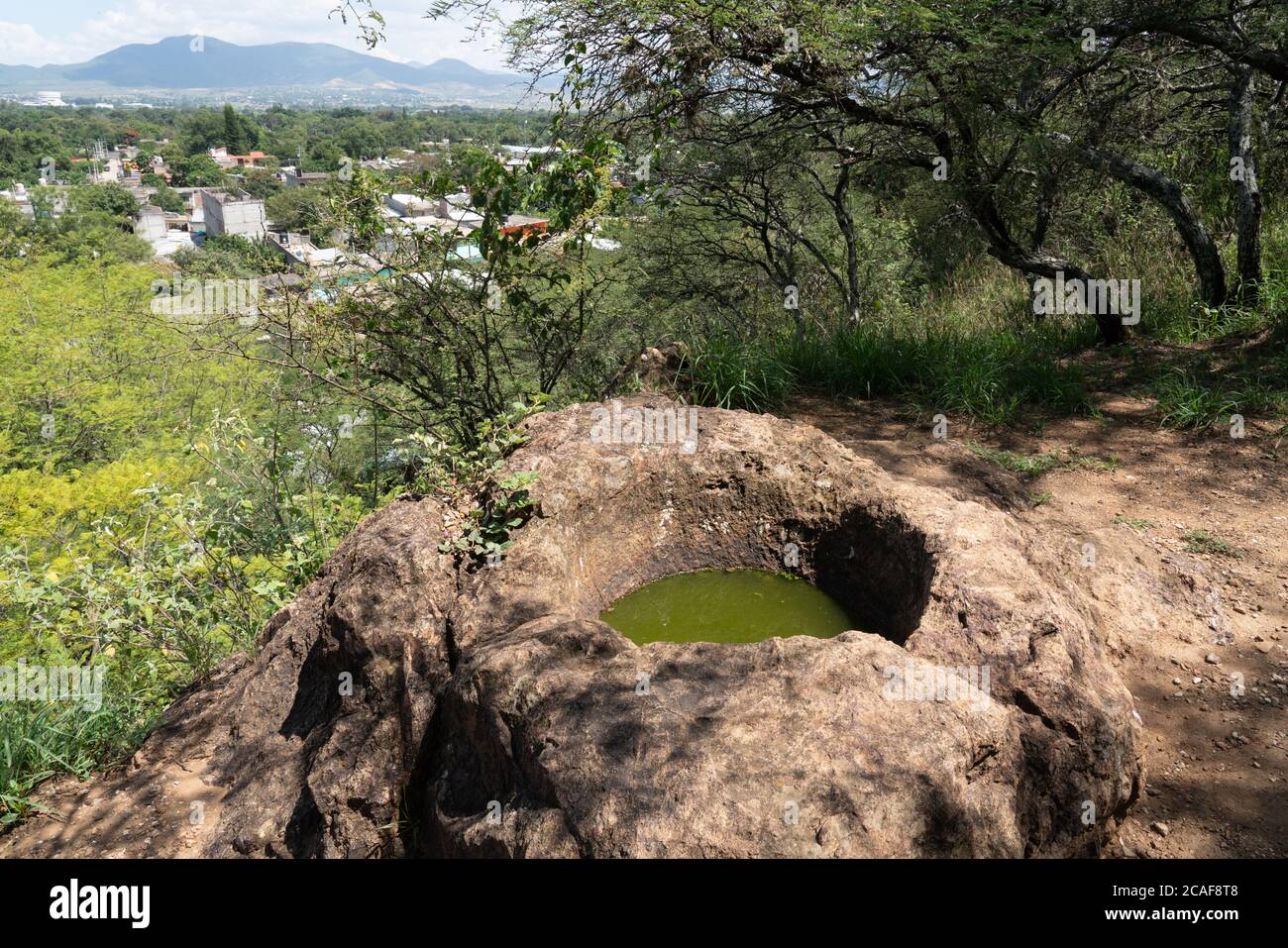 The King's Bath at the ruins of the Zapotec city of Zaachila in the ...