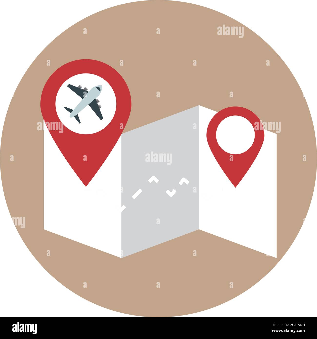 airport map tracking flight plane travel transport terminal tourism or ...