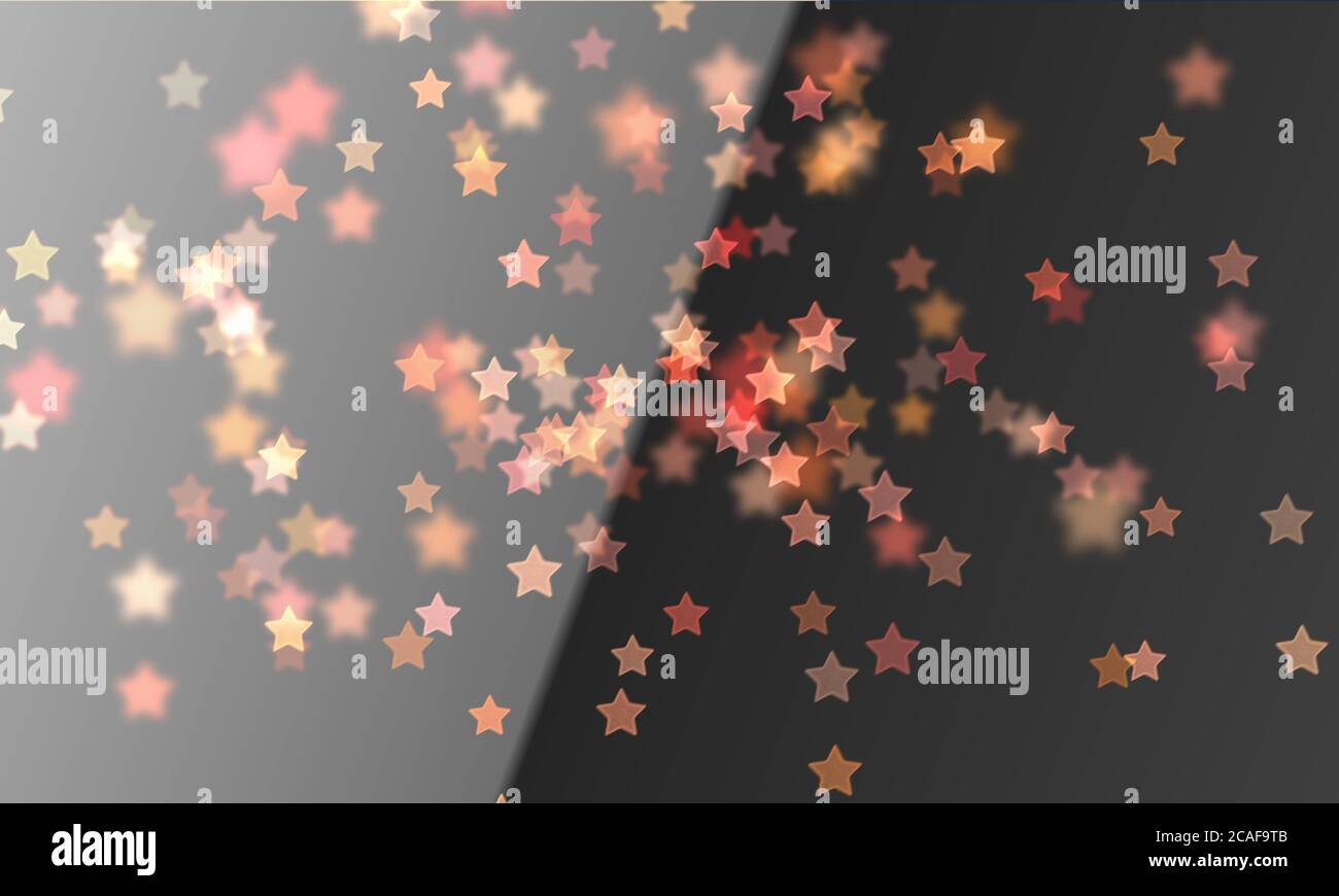 Small colorful stars on a black background for a wallpaper Stock Photo ...