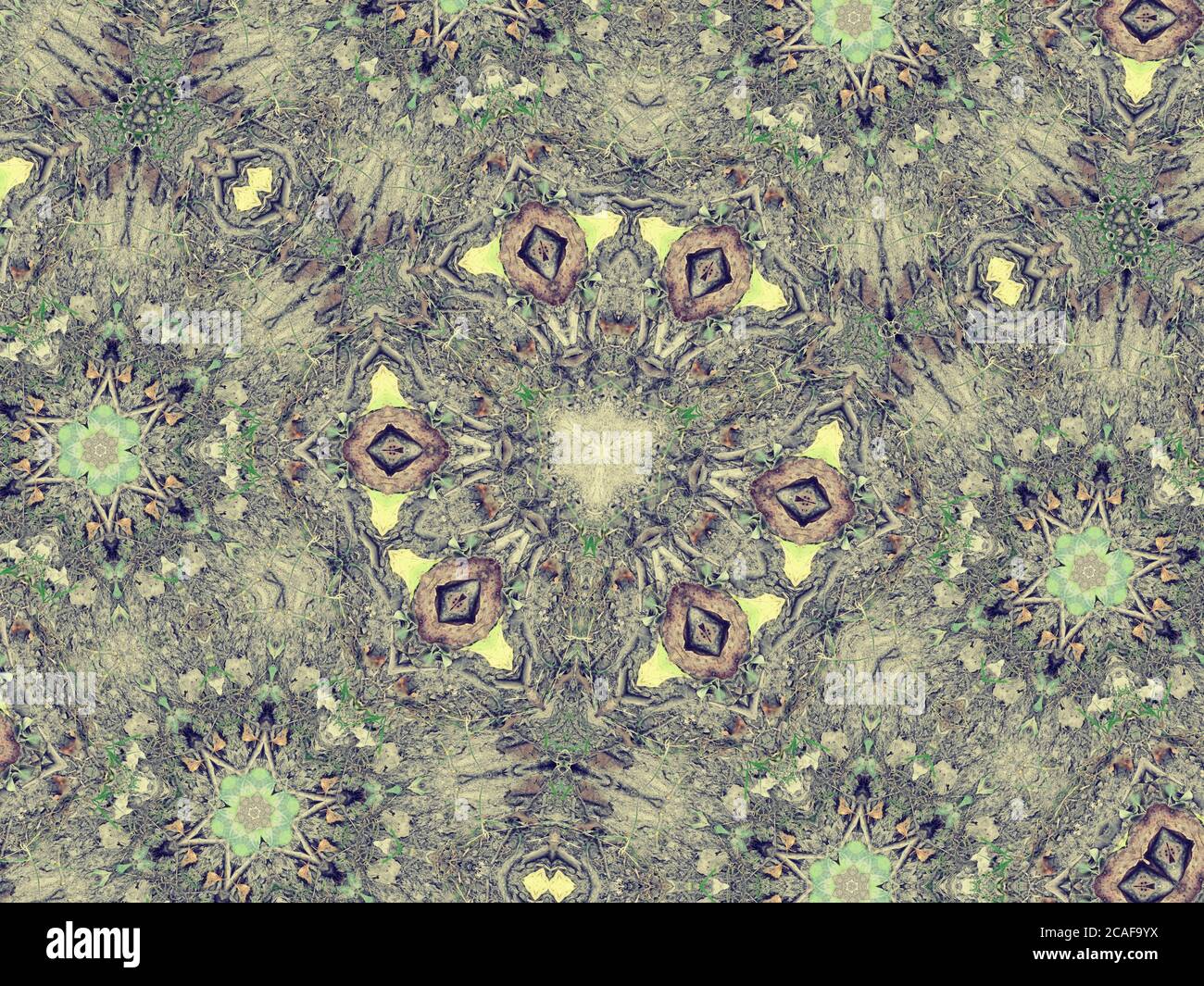 Colorful wallpaper in light colors and circular-shaped patterns Stock ...