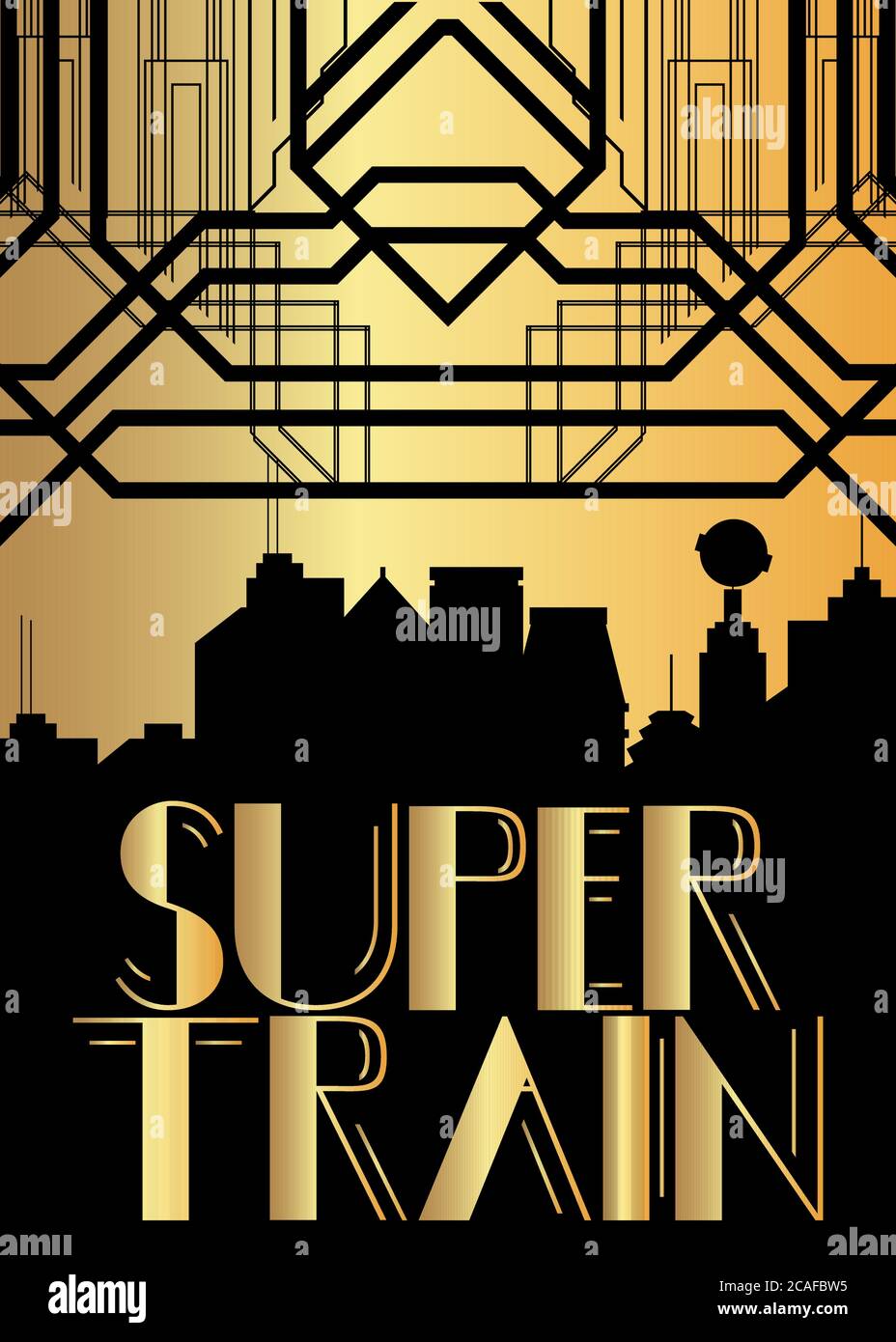 Super express train Stock Vector Images - Alamy