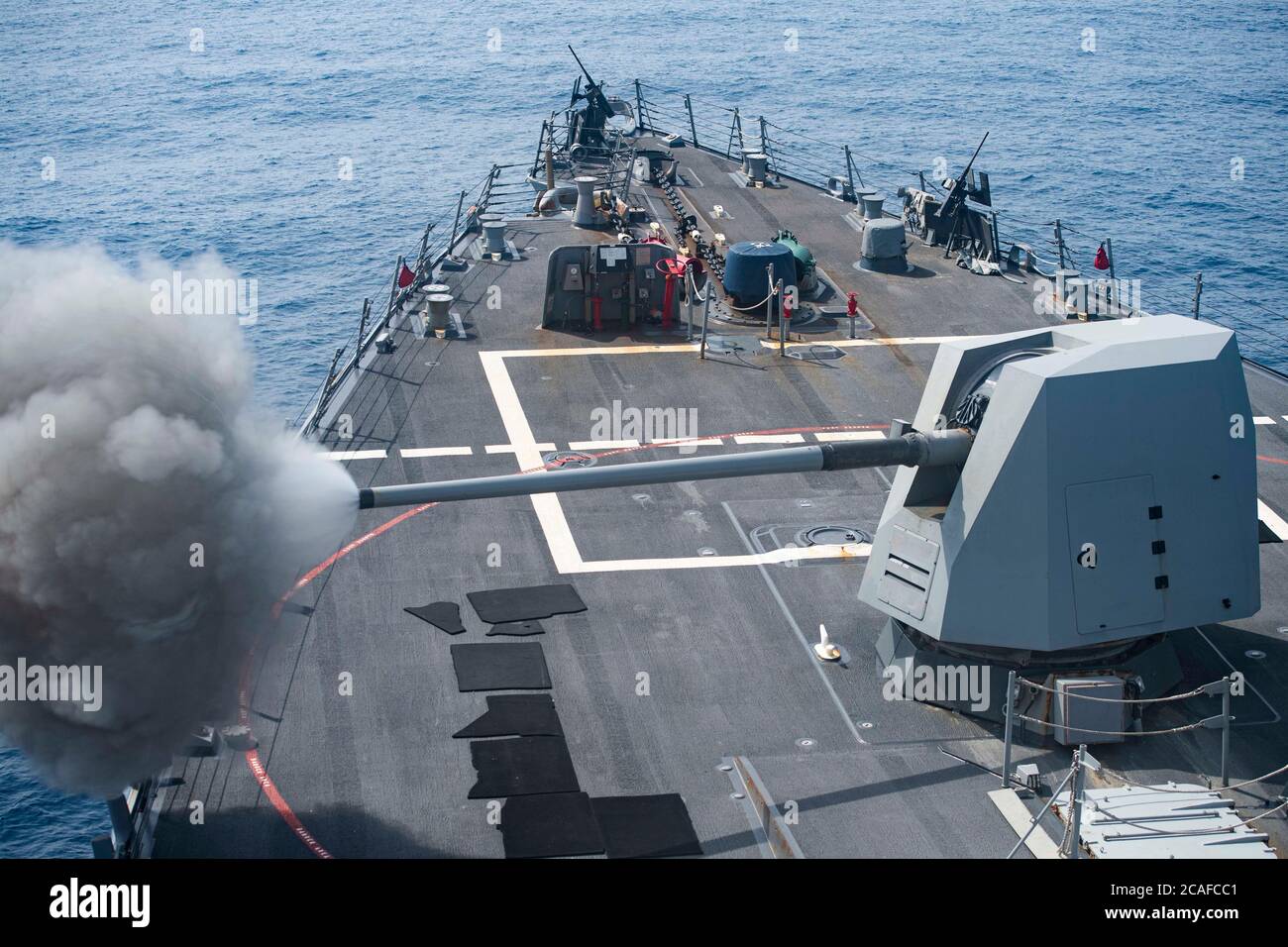 200806-N-NC885-1022 RED SEA (August 6, 2020) The Arleigh Burke-class ...