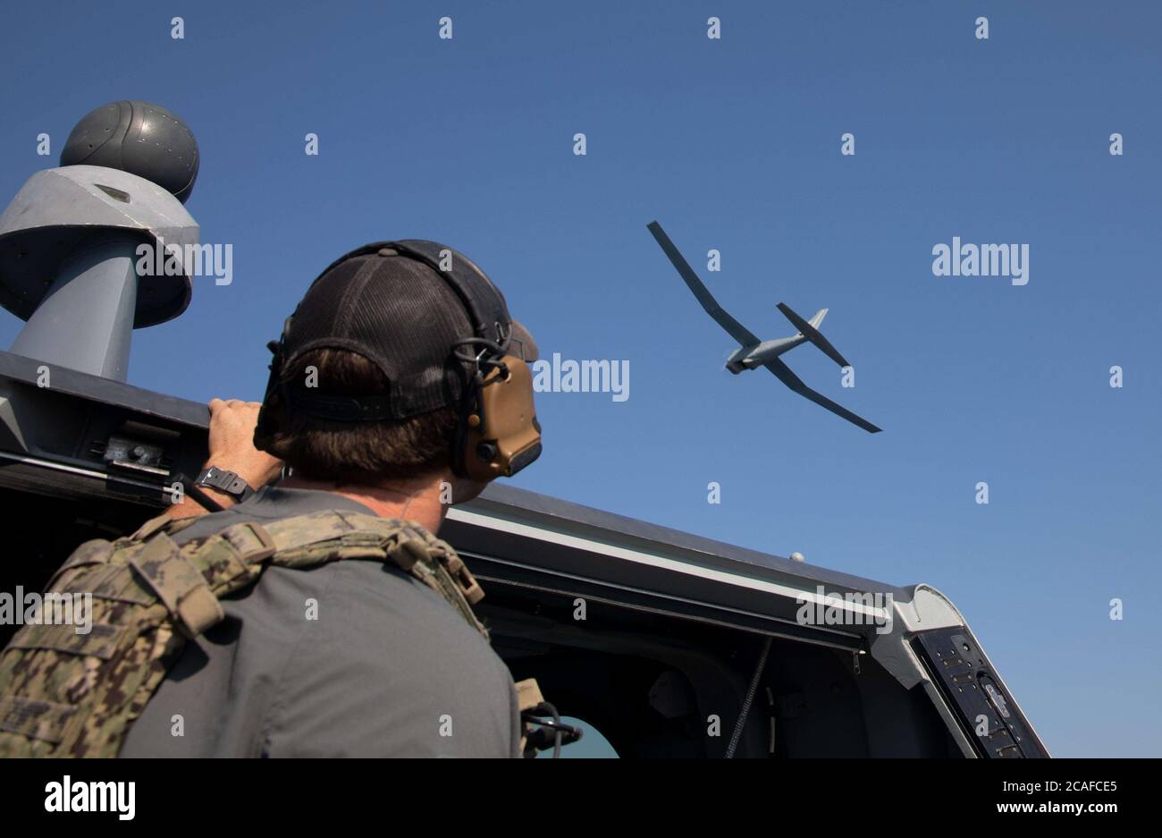 A U.S. Navy Special Warfare Combatant-Craft Crewman assigned to Naval ...