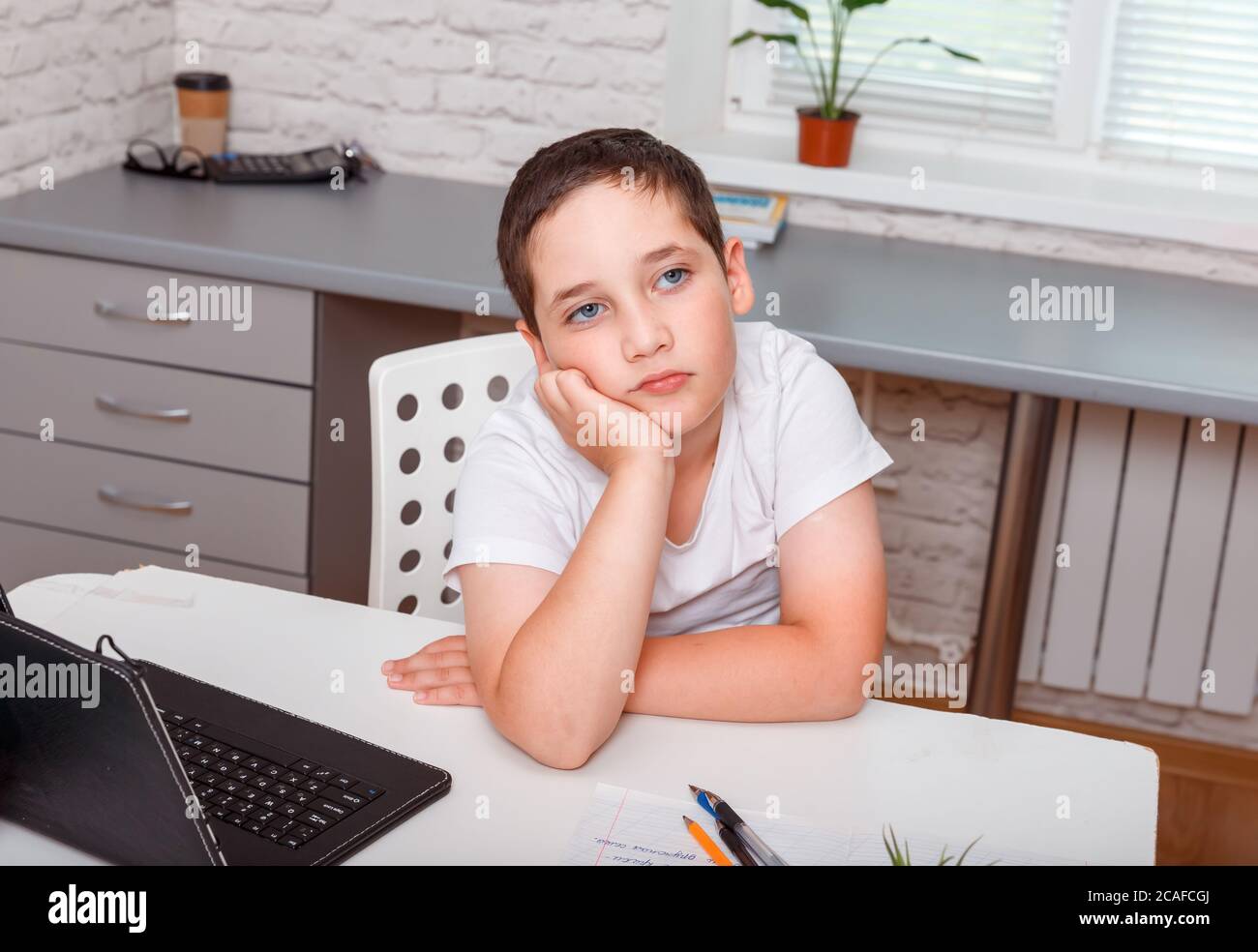 Boy being difficult hi-res stock photography and images - Alamy