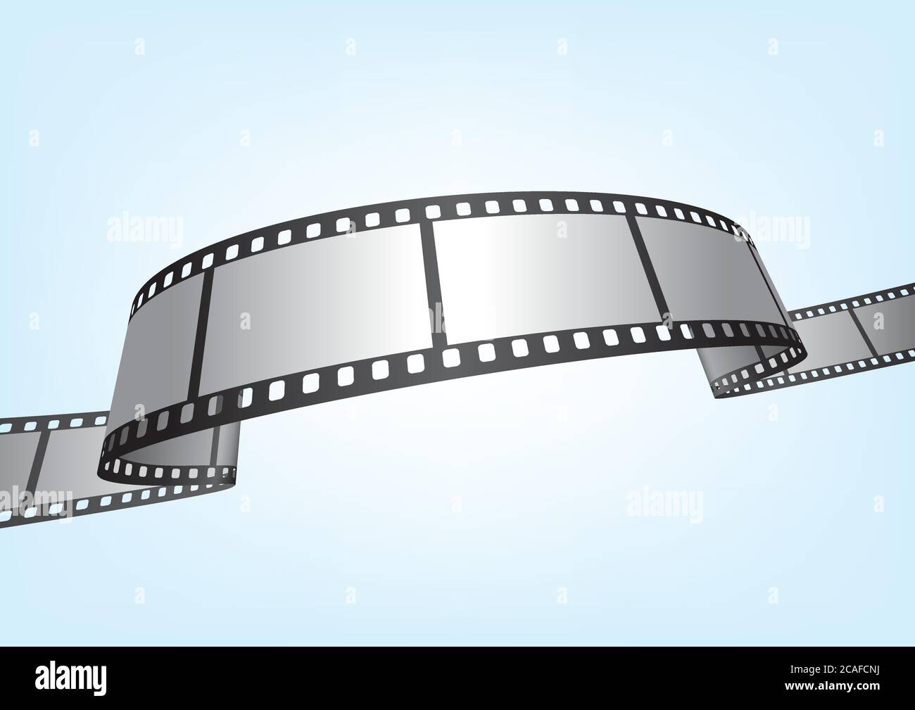 Movie Film Roll Vector