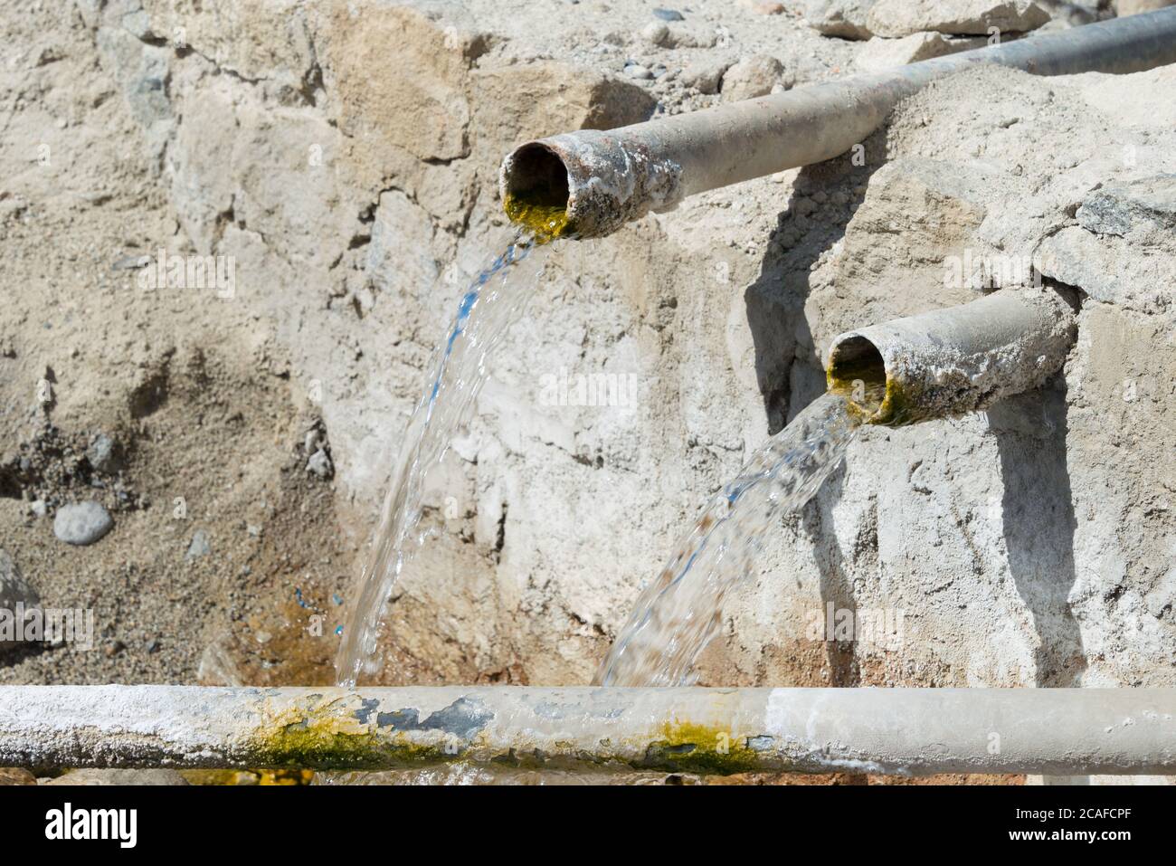Ladakh, India - Hot spring at Panamik Village in Nubra Valley, Ladakh ...