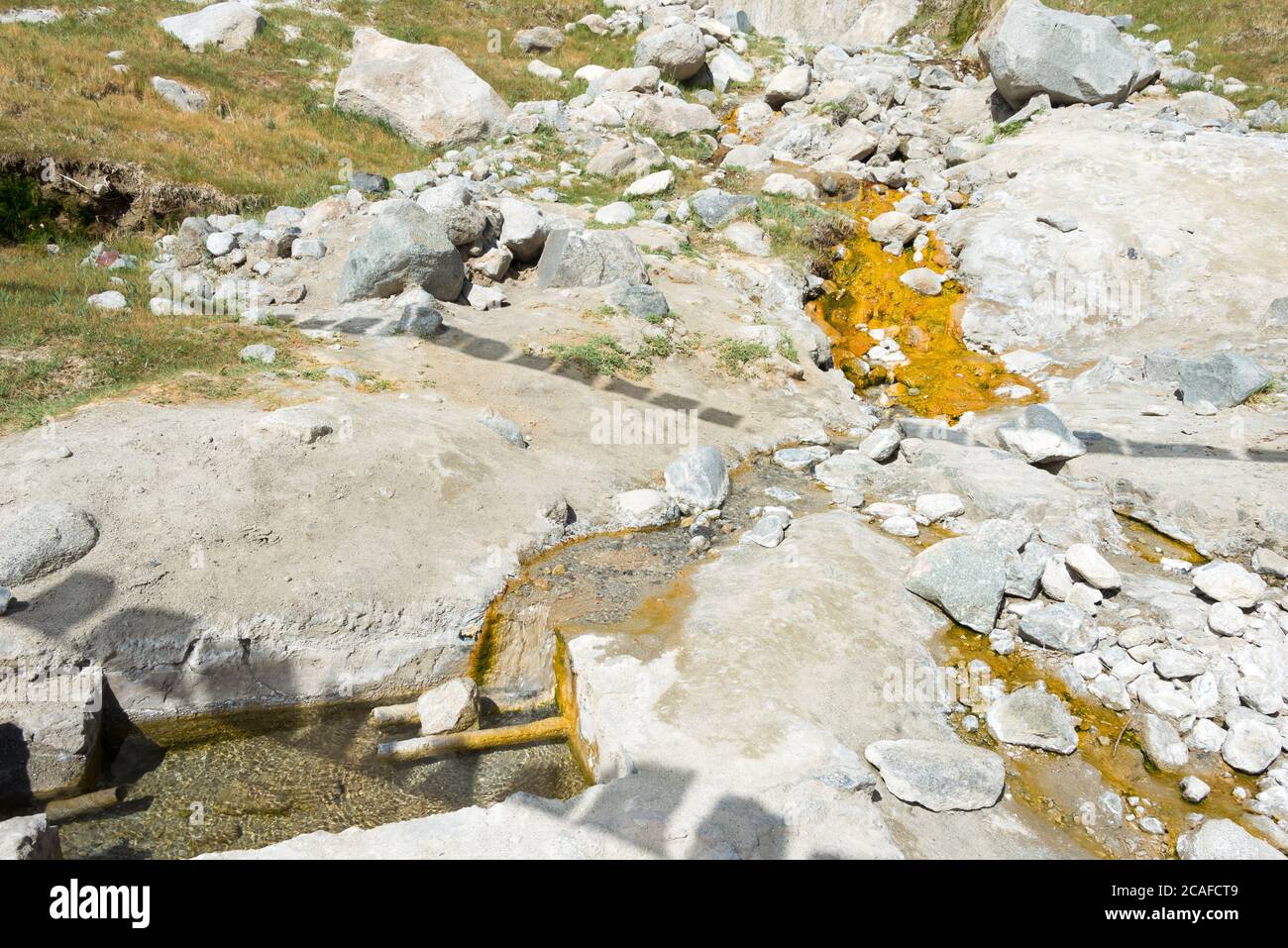 Ladakh, India - Hot spring at Panamik Village in Nubra Valley, Ladakh ...