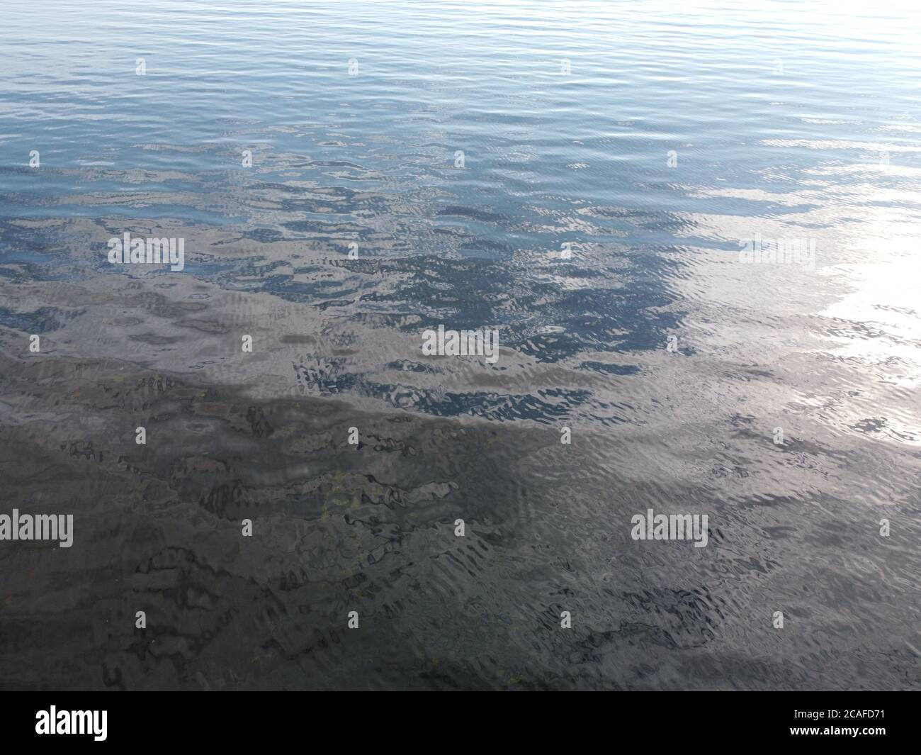 water surface from above, aerial photo Stock Photo - Alamy