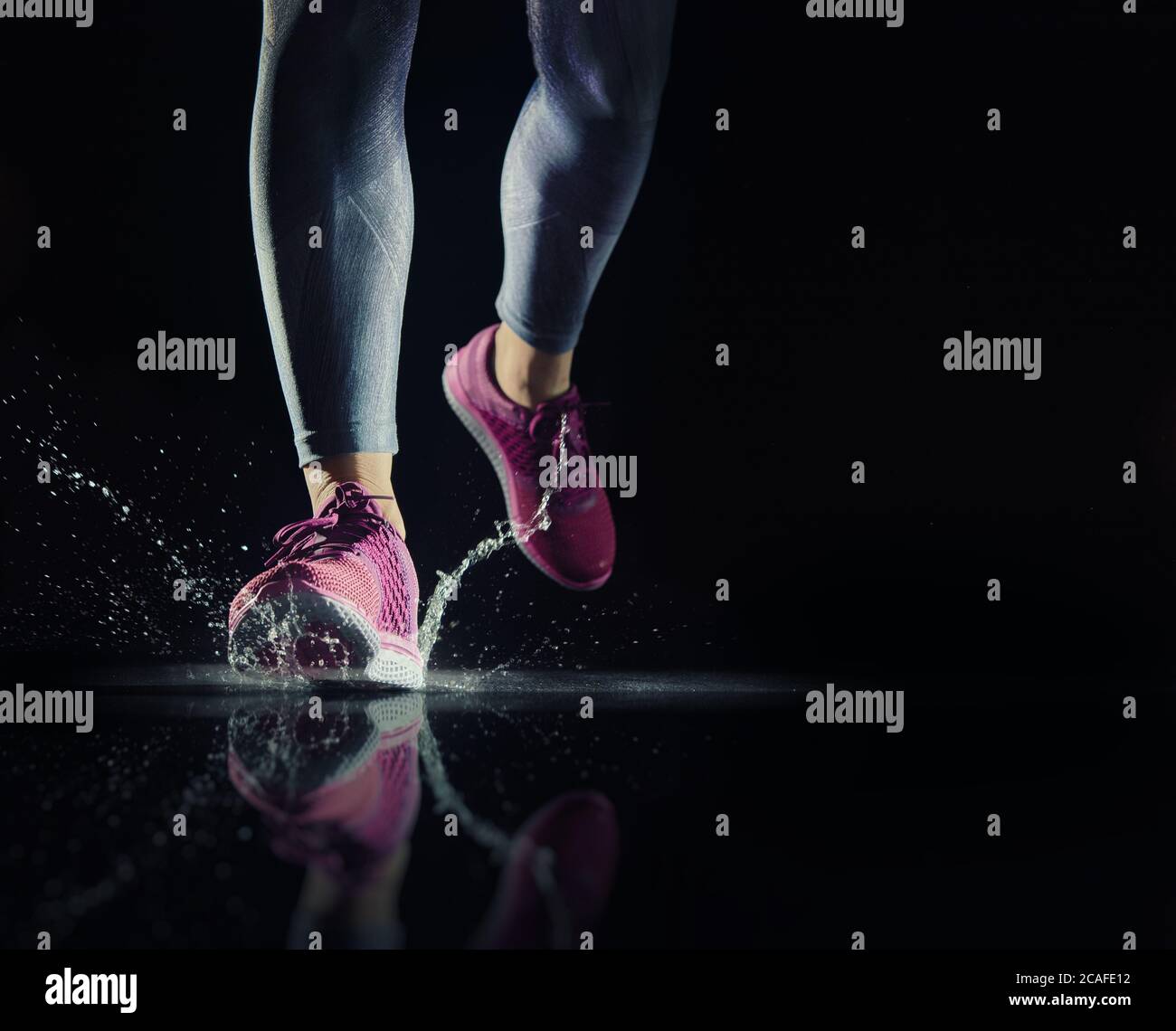 athletes foot close-up. healthy lifestyle and sport concepts Stock ...