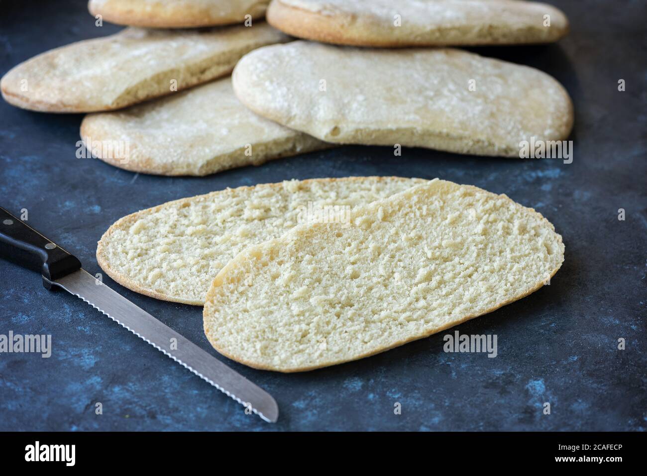 Oval shaped biscuit hi-res stock photography and images - Alamy