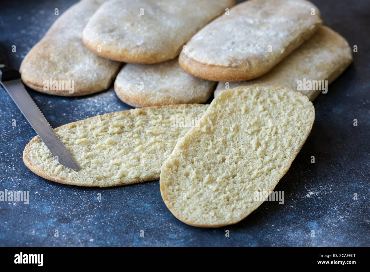 Oval shaped biscuit hi-res stock photography and images - Alamy