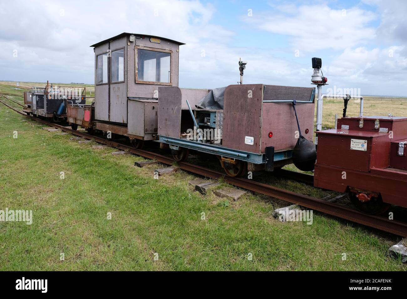 Hallig railway hi-res stock photography and images - Alamy