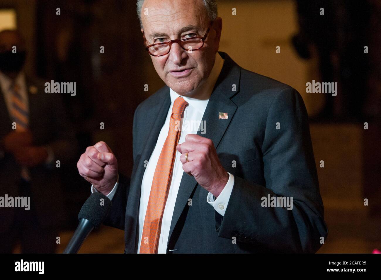 United States Senate Minority Leader Chuck Schumer (Democrat of New ...