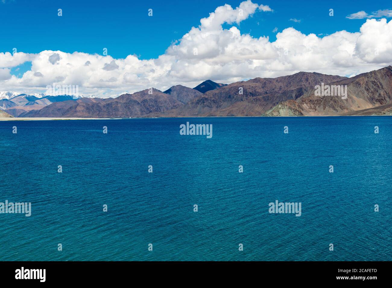Ladakh, India - Pangong Lake view from Between Kakstet and Chushul in ...