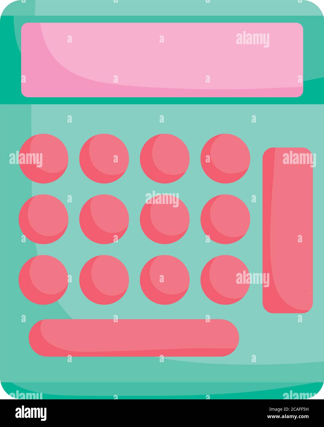 back to school, maths calculator supply elementary education cartoon ...